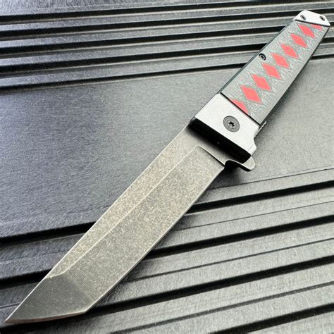 Anime Spring Assisted Pocket Knife Blade Addict