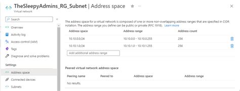 Network Security Group Restrict Access Between Azure Subnets Thesleepyadmins