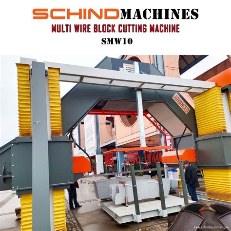 Schindmachines Smw10 Multi Wire Granite And Marble Block Cutting Machine