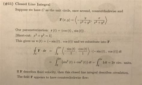 Solved Suppose We Have C As The Unit Circle Once Around Chegg