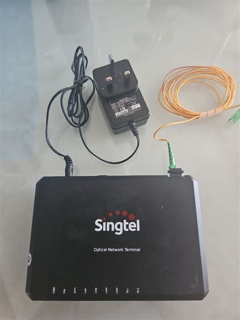 Singtel Optical Network Terminal Computers Tech Parts Accessories Networking On Carousell