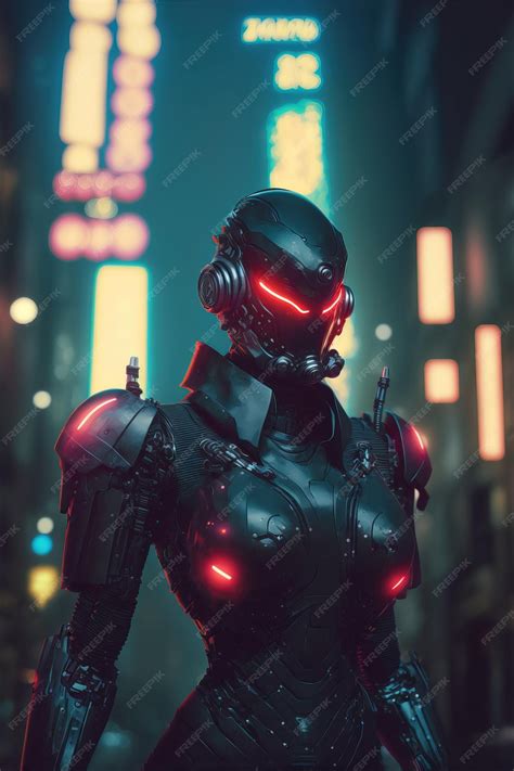 Futuristic Female Body Armor