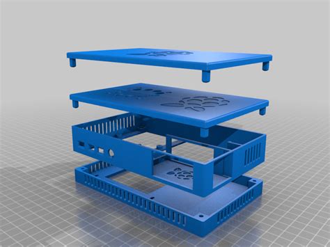 Raspberry Pi 4 Ssd Case By Sigos Makerworld Download Free 3d Models
