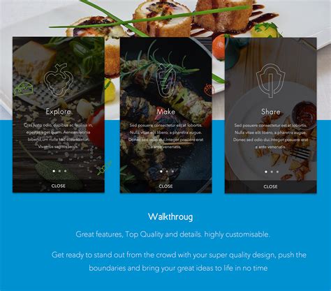 Mobile Recipe Application Mobile Restaurant Apps On Behance