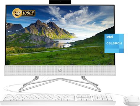 Amazon Com HP 22 Inch All In One Desktop PC FHD Display Intel N200 8 GB RAM 512 GB SSD