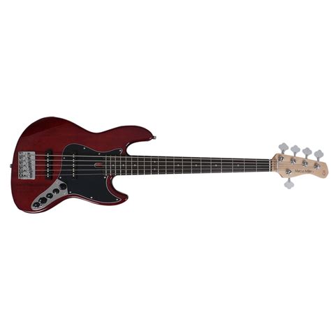 Sire Marcus Miller V3 2nd Generation 5 String Bass Guitar Ma Mahogany Red