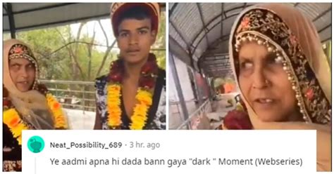Video Of 18 Yo Boy Marrying His 60 Yo Grandmother Goes Viral People