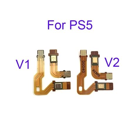 Microphone Flex Cable Replacement For Ps5 Handle Inner Mic Ribbon Cable For Ps5 V1 V2 Controller 
