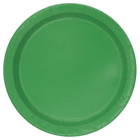 Solid Tableware Green Party Fair