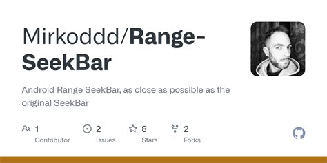 Github Mirkodddrange Seekbar Android Range Seekbar As Close As Possible As The Original Seekbar