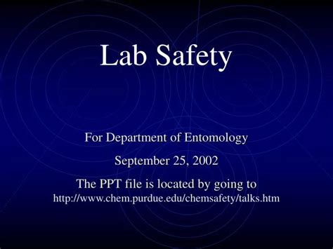 PPT Lab Safety PowerPoint Presentation Free Download ID 268121