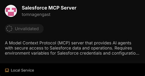 Salesforce Mcp Server Mcp Servers · Lobehub