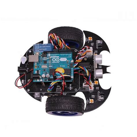 Yahboom Smart Bat Robot Intelligent Programming Bluetooth Controll Car Kit With Arduino Uno R3 Board