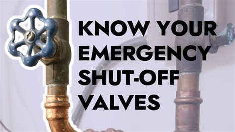 Know Your Emergency Shut Off Valves Universal Plumbing And Sewer