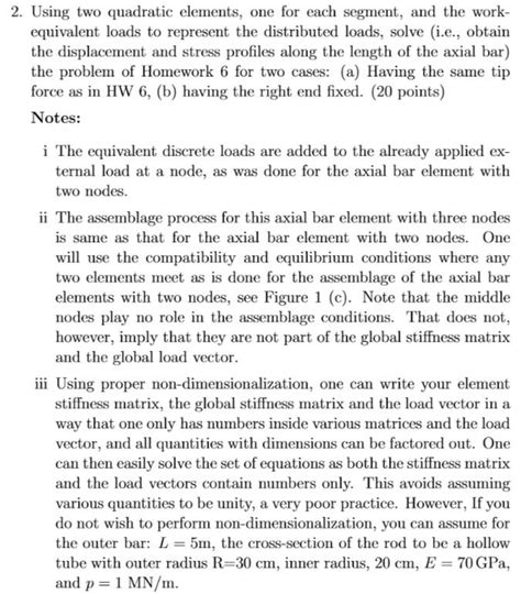 C Representation Of Nodal Forces And Displacements
