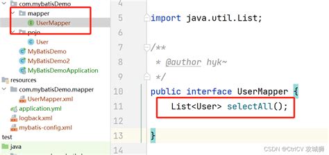 Mybatis——mapper代理开发 Csdn博客