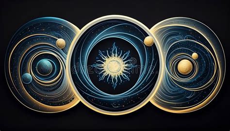 Interconnected Planetary Orbits A Visual Representation Of The Cosmic
