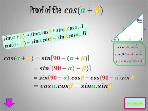 Trigonometry Addition And Substraction Id Pptx Physics Science