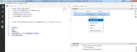 How To Create Azure Sql Database And Access It Through Visual Studio Code