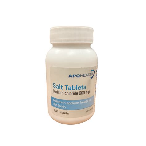 Salt Tablets 600mg Medipro Sports Tape