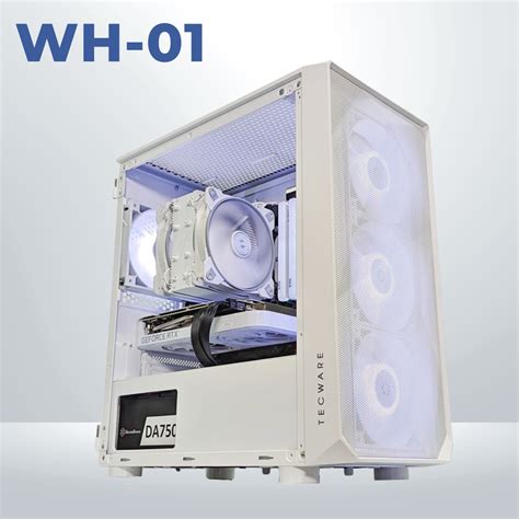 WH-01 - Intel i5 13400F + NVIDIA GeForce RTX 4060 (WHITE) - PCKAKi