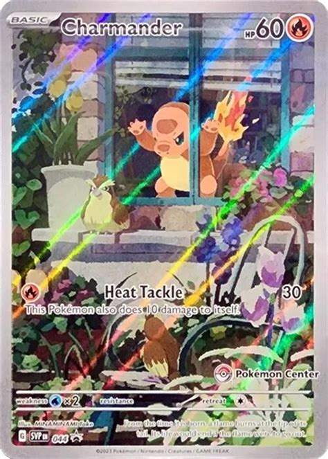 Charmander 044 Pokemon Center Exclusive Sv Scarlet And Violet