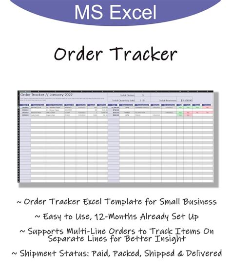 Shipment Tracking Excel Template
