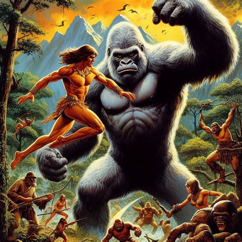 Tarzan Vs Kong 002 By Nothus1 On Deviantart