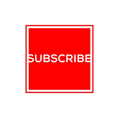 square subscribe button vector subscribe now vector 20292342 vector art at vecteezy