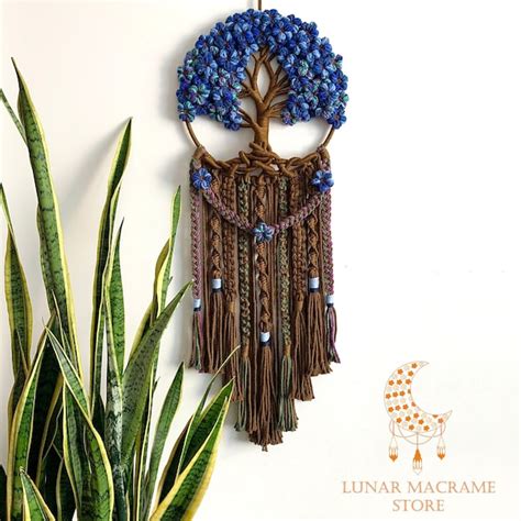 Macrame Tree Of Life Etsy