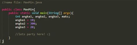 Program Java Mencari Angka Terbesar