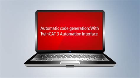 Automatic Code Generation With Twincat 3 Automation Interface Youtube