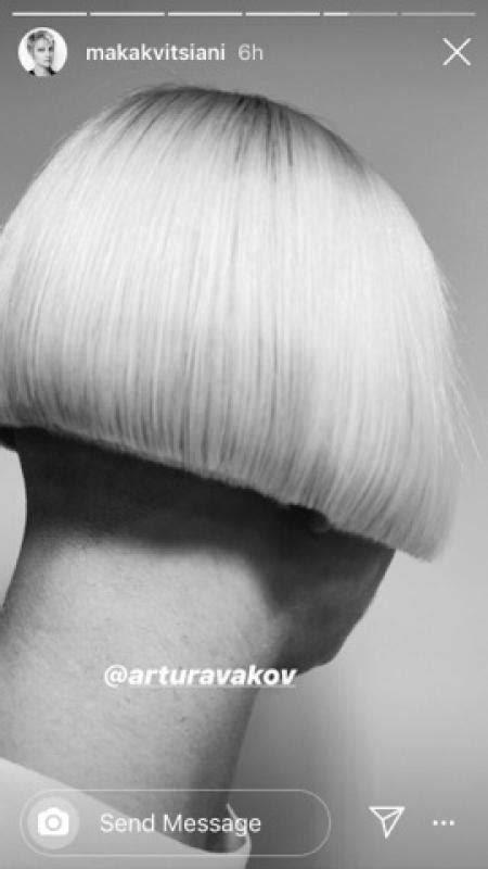 ამ გოგოს ექსპერიმენტები საკუთარ თავზე მაგიჟებს ნახეთ რა ჩაიდინა მაკა კვიციანმა ფოტო