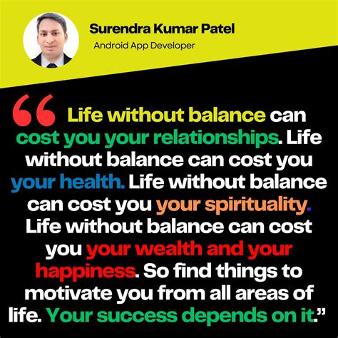 Surendra Kumar Patel On Linkedin Balanceforsuccess Holisticwellbeing Motivationfromwithin…