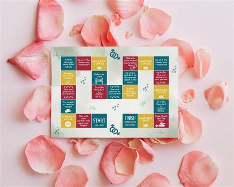 Intimacy Foreplay Sex Position Board Game For Adult Couples Bedroom Game For Great Sex