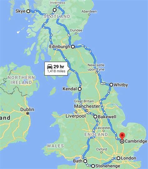 England Scotland Road Trip Itinerary 60 Photos