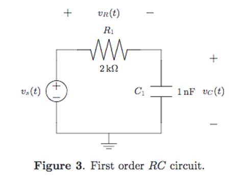 Solved Obtain Equations For The Capacitor Voltage Vc T And