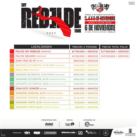 Última Oportunidad Para Ver Rbd En Colombia Comenzó La Venta De Boletas Para El Cuarto