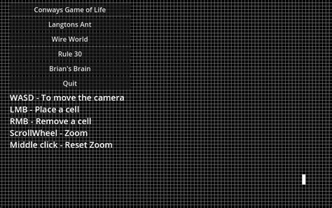 Cellular Automata Sandbox By Clckwrk