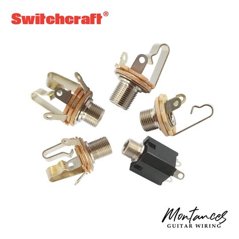 Switchcraft Enclosed Stereo Trs Output Jack Made In Usa ¼ 6 35mm Premium Jack Guitar