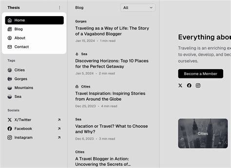 Navigation Thesis Theme Documentation Priority Vision
