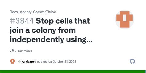Stop Cells That Join A Colony From Independently Using Mucilage · Issue