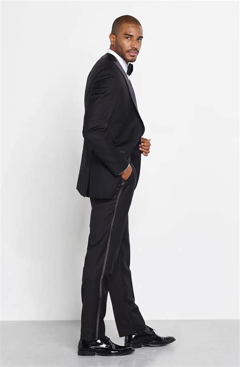 Shawl Collar Tuxedo From The Black Tux Davids Bridal