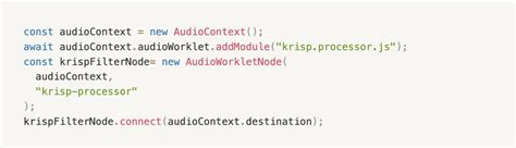 Krisp Blog Better Audio Processing With Krisp Js Sdk