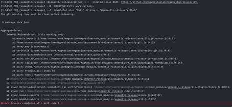 Workspaces Config Break Ci · Issue 74 · Extsemantic Release Lerna · Github