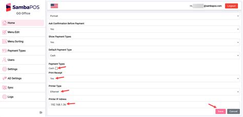 SambaPOS GO Kiosk V Configuration SambaPOS Knowledgebase