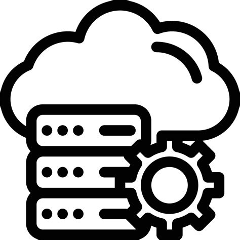 Cloud Server Line Icon For Download 25910371 Vector Art At Vecteezy