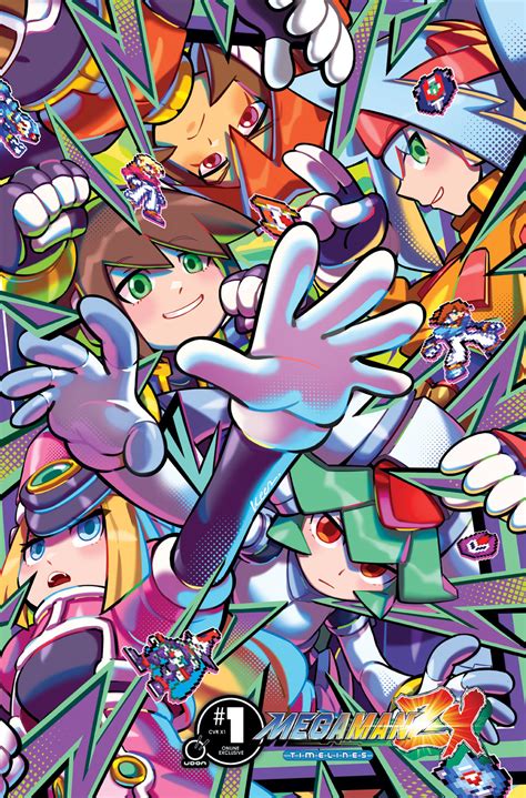 Keenbiscuit Udon Entertainment Aile Mega Man Zx Ashe Mega Man Atlas Mega Man