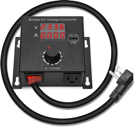 Variable Speed Motor Controller Briidea Ac Voltage Fan Speed Controll