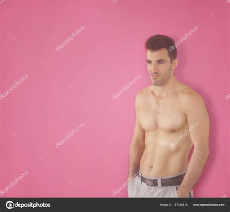 Handsome Shirtless Man Stock Photo By Somjaicindy Gmail Com